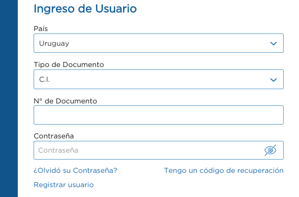 Préstamos eBROU - Simulador de préstamo Banco República